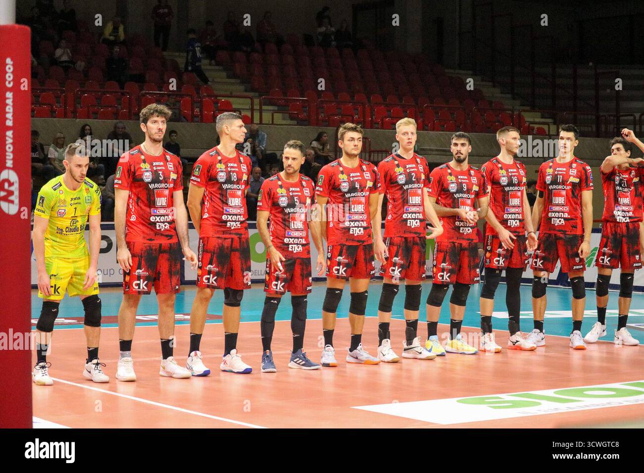 CUCINE LUBE CIVITANOVA during Jesi Volley Cup - Semifinal - Cucine Lube ...