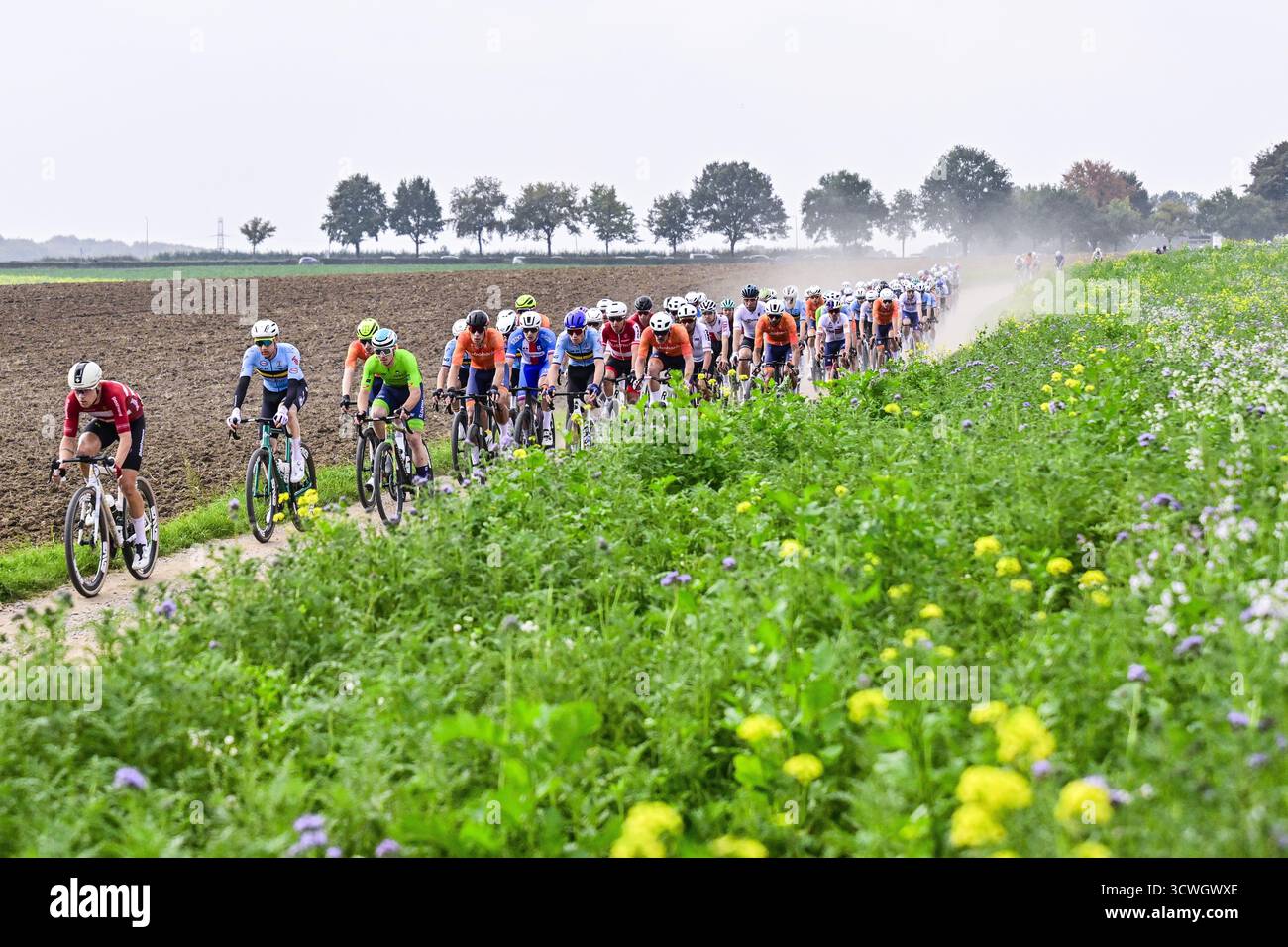 Maastricht, Netherlands. 12th Oct, 2025. Belgian Tim Wellens and ...