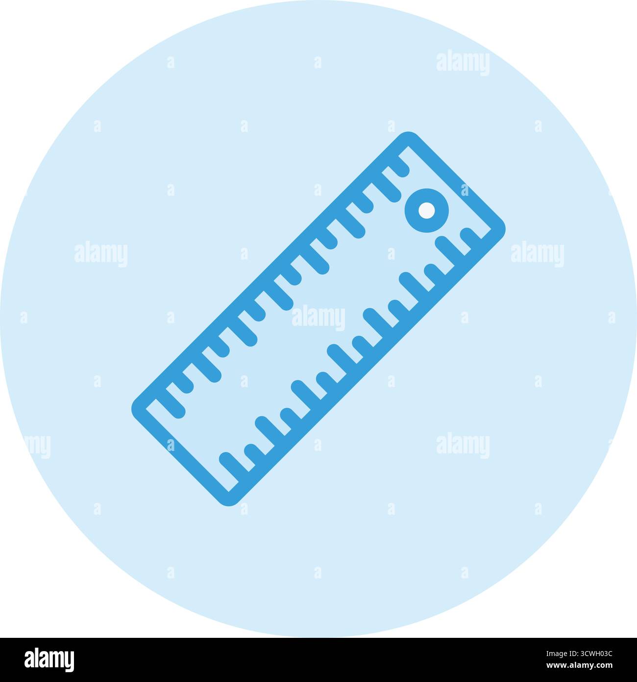 Stylized ruler Cut Out Stock Images & Pictures - Alamy