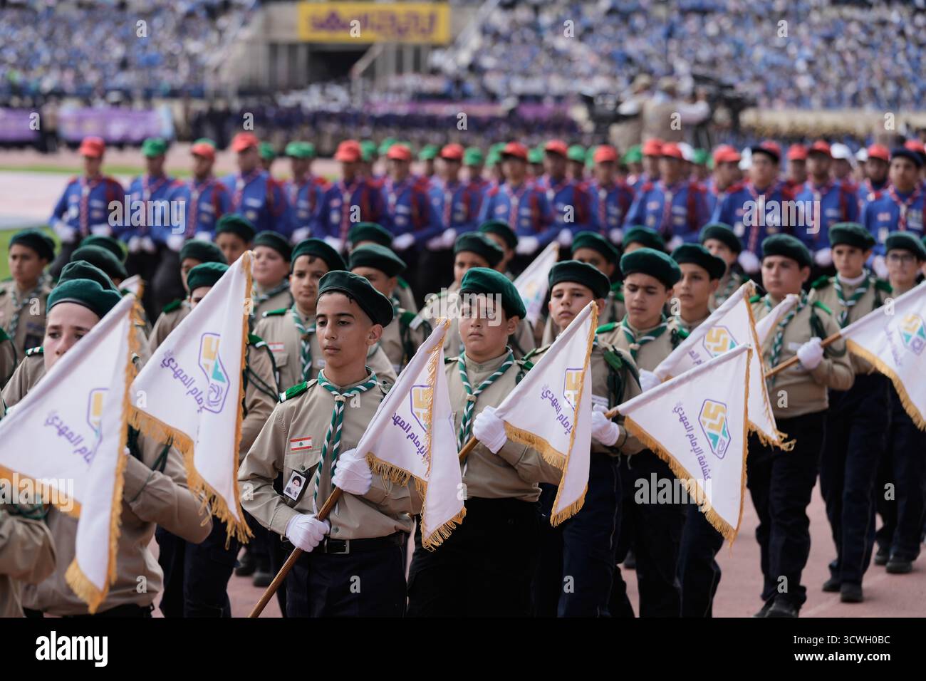 Thousands of Hezbollah's al-Mahdi Scouts gather to mark the first ...