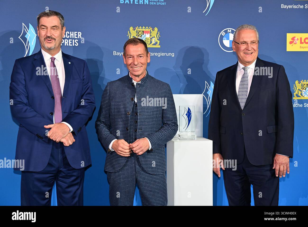 from left: Markus SOEDER (Prime Minister of Bavaria and CSU Chairman ...
