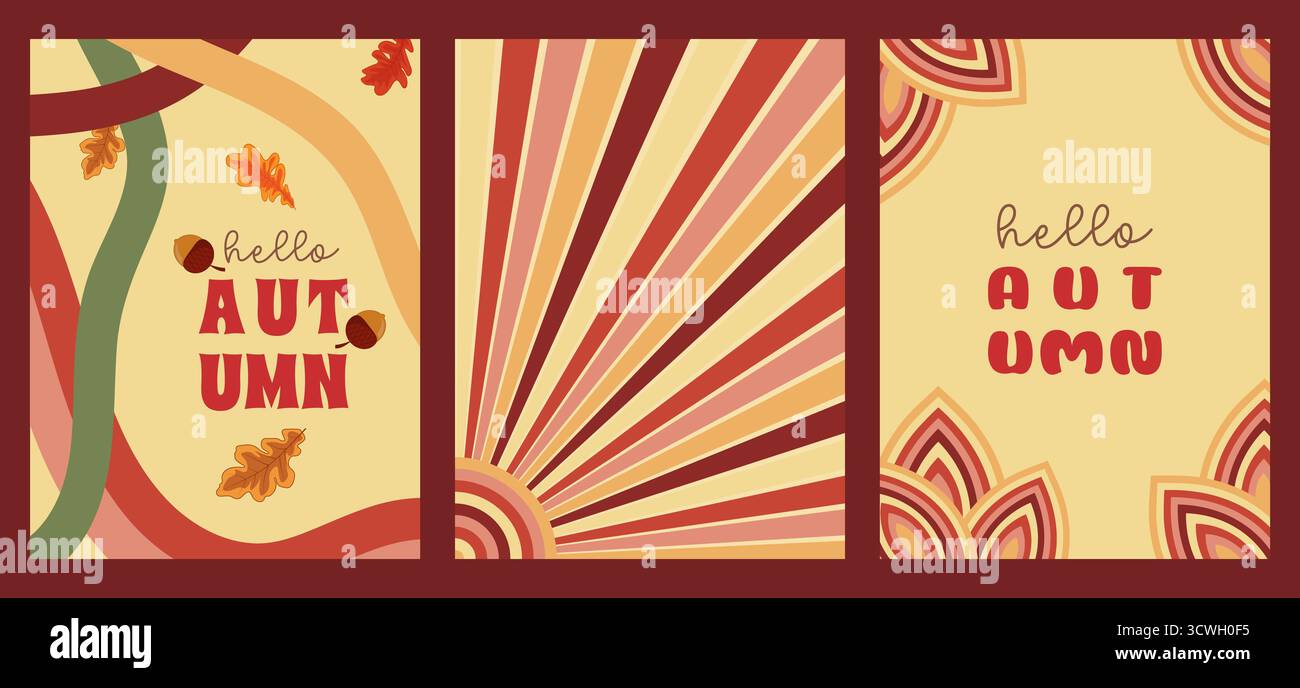 1960s 70s style retro Stock Vector Images - Alamy