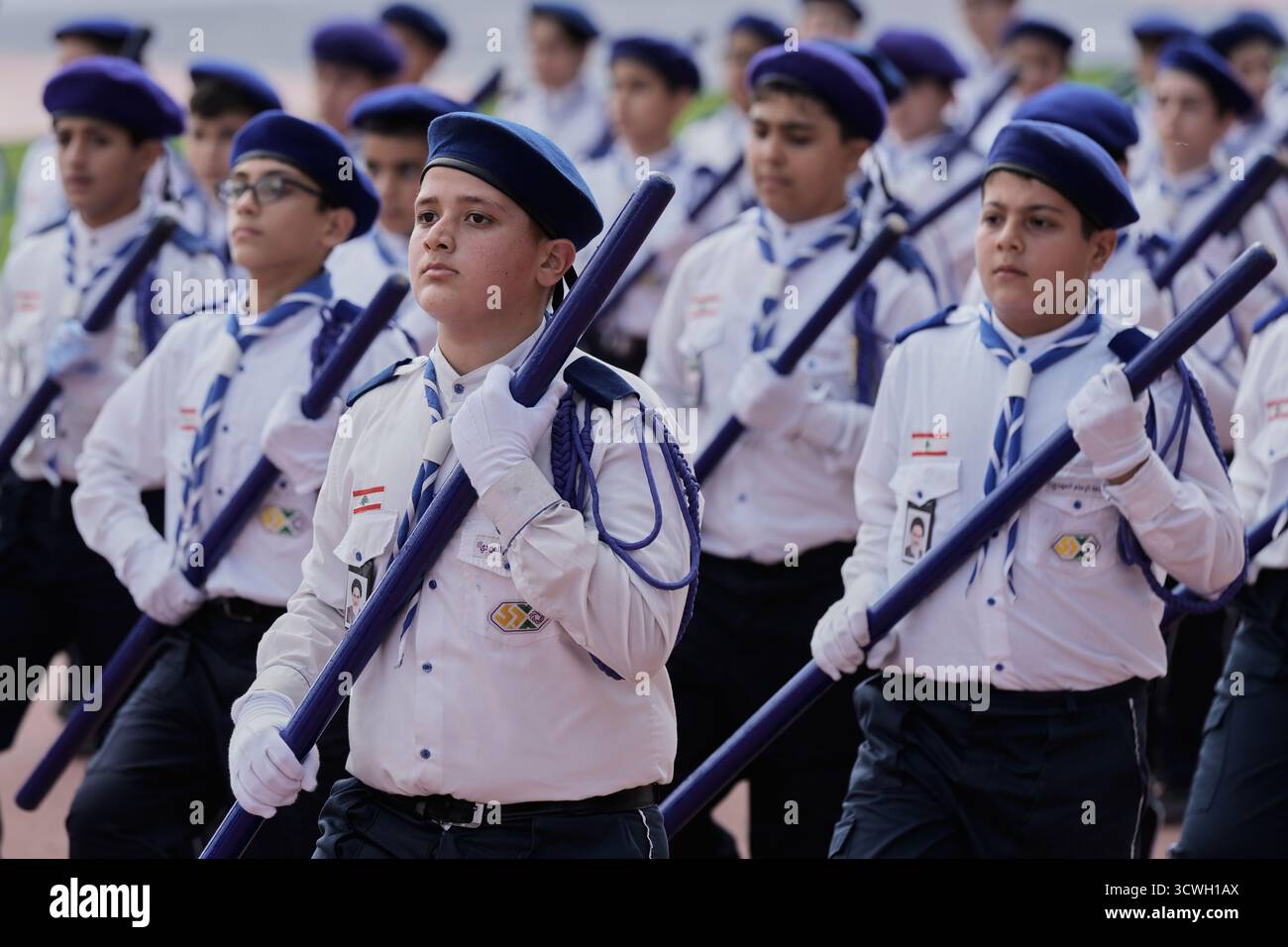 Thousands of Hezbollah's al-Mahdi Scouts gather to mark the first ...
