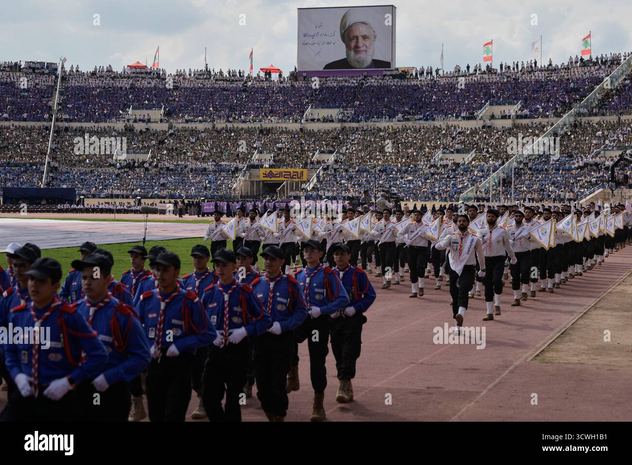 Thousands of Hezbollah's al-Mahdi Scouts gather to mark the first ...