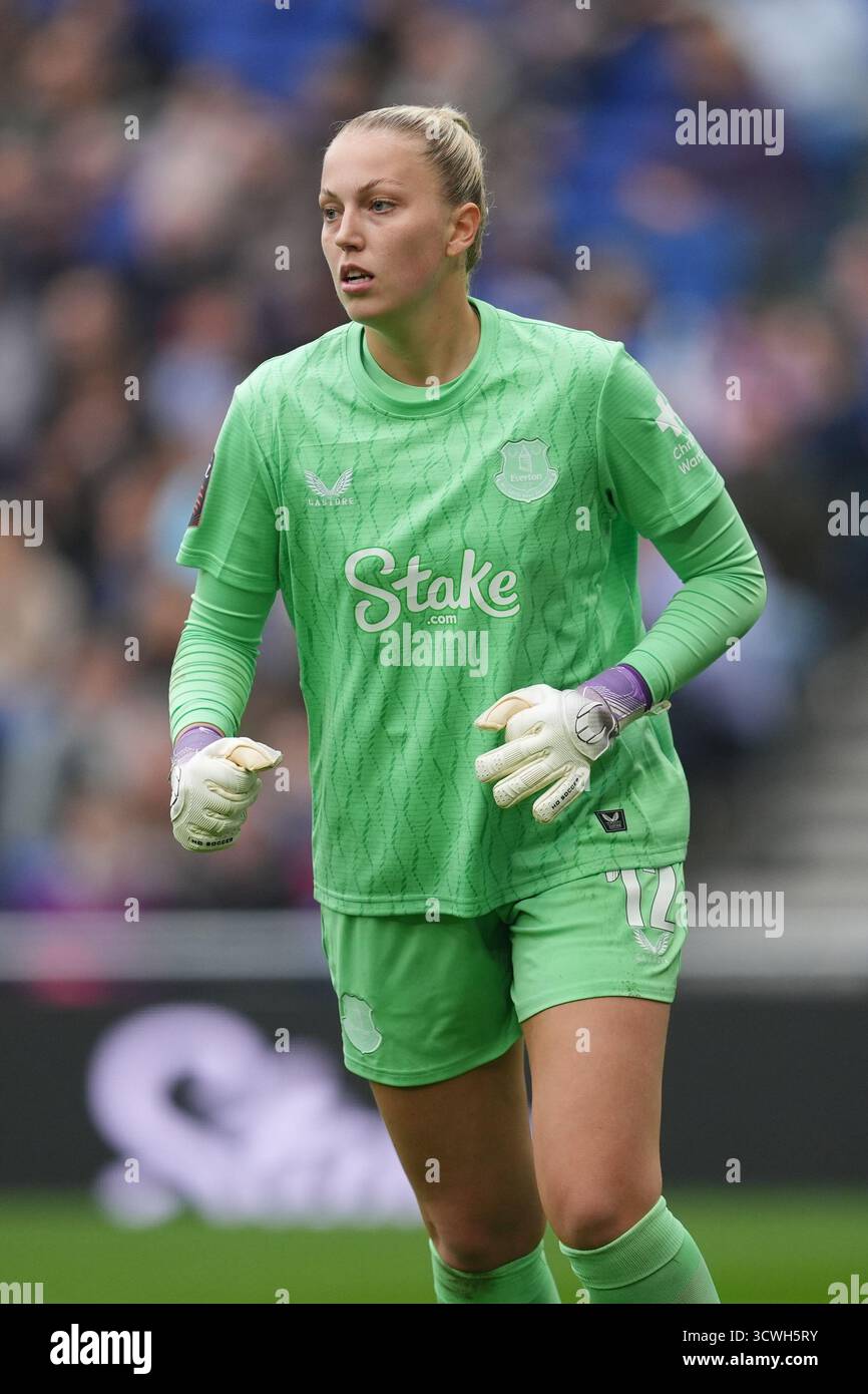 Everton goalkeeper Emily Ramsey during the Barclays Women's Super ...