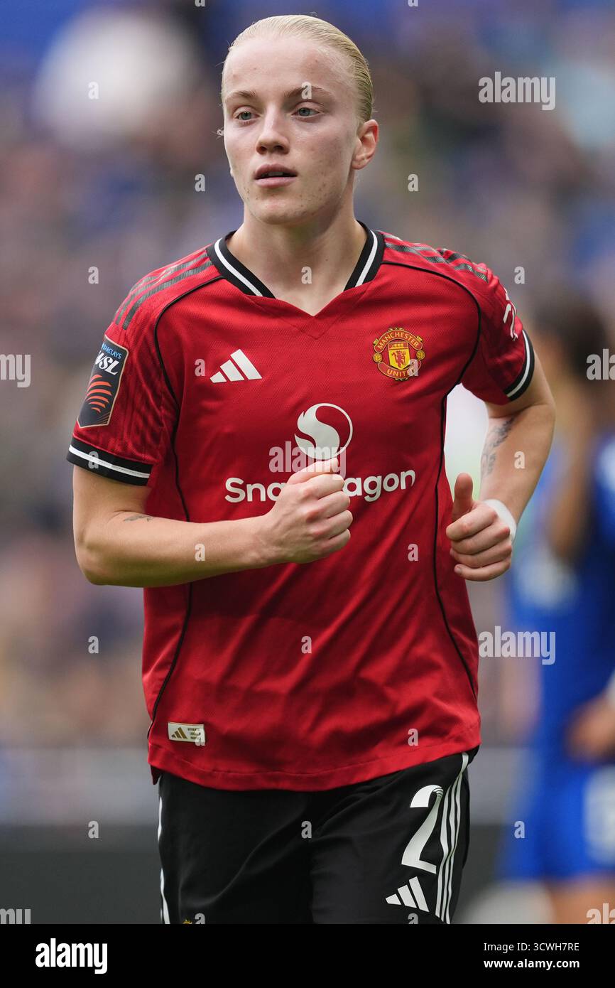 Manchester United's Anna Sandberg during the Barclays Women's Super ...