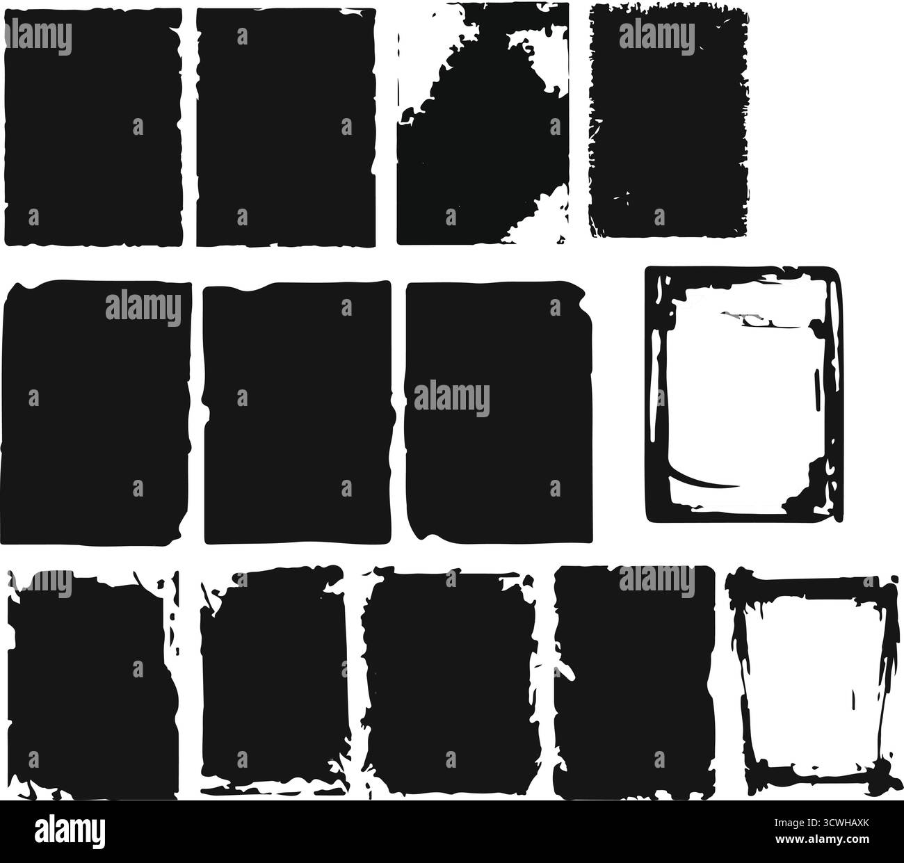 Old kraft paper seamless Stock Vector Images - Alamy