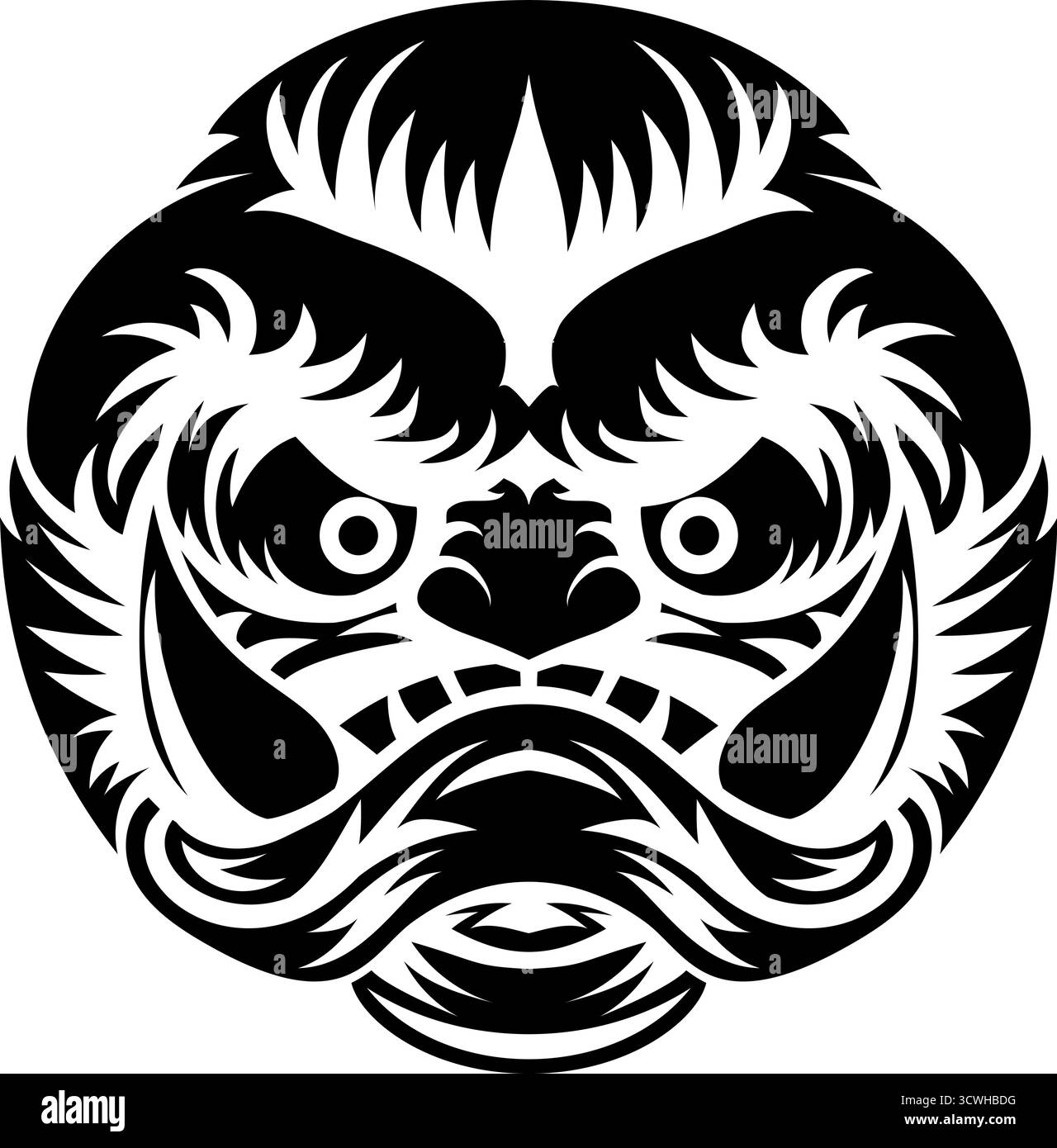 Troll illustration vector Black and White Stock Photos & Images - Alamy