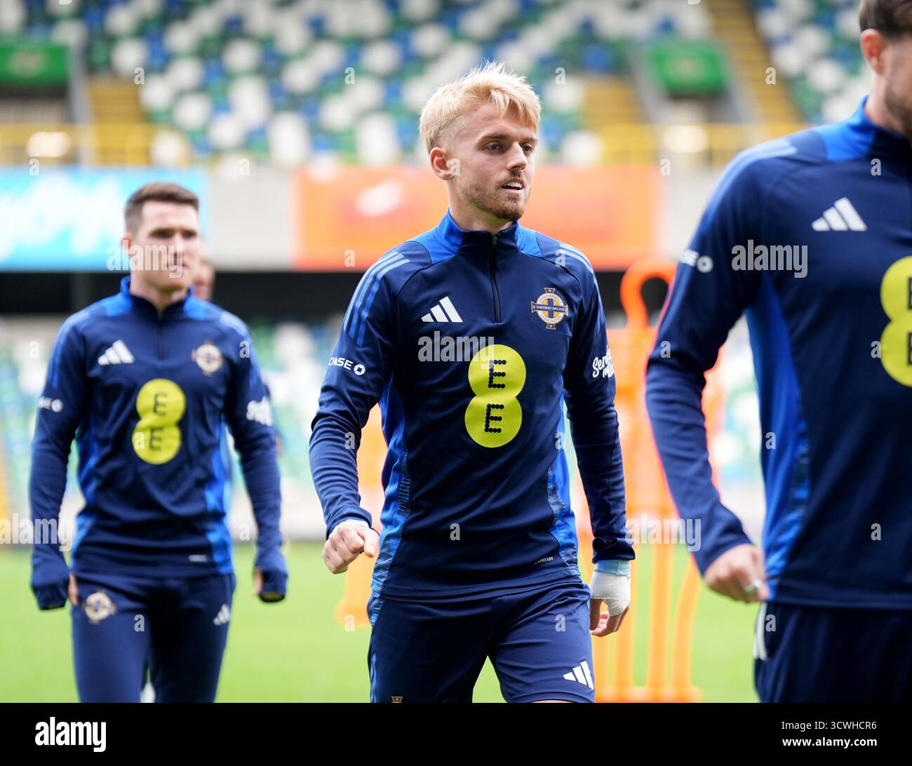 Northern Ireland's Ross McCausland during a training session at the Clearer Twist National ...