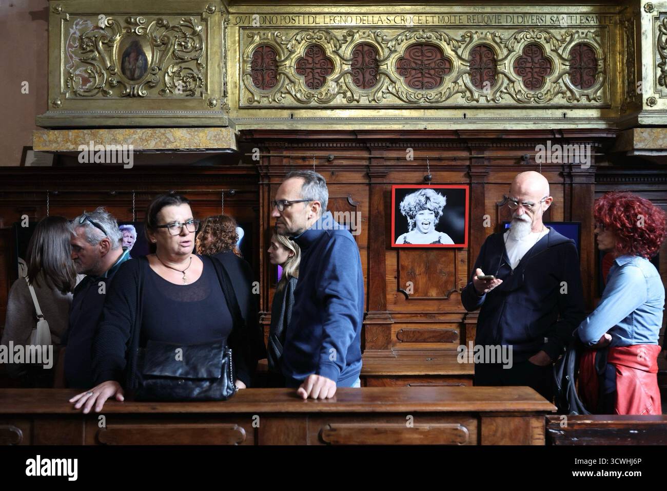 Budrio, Italia. 12th Oct, 2025. 12 OTT 2025BO Budrio, mostra Michele ...