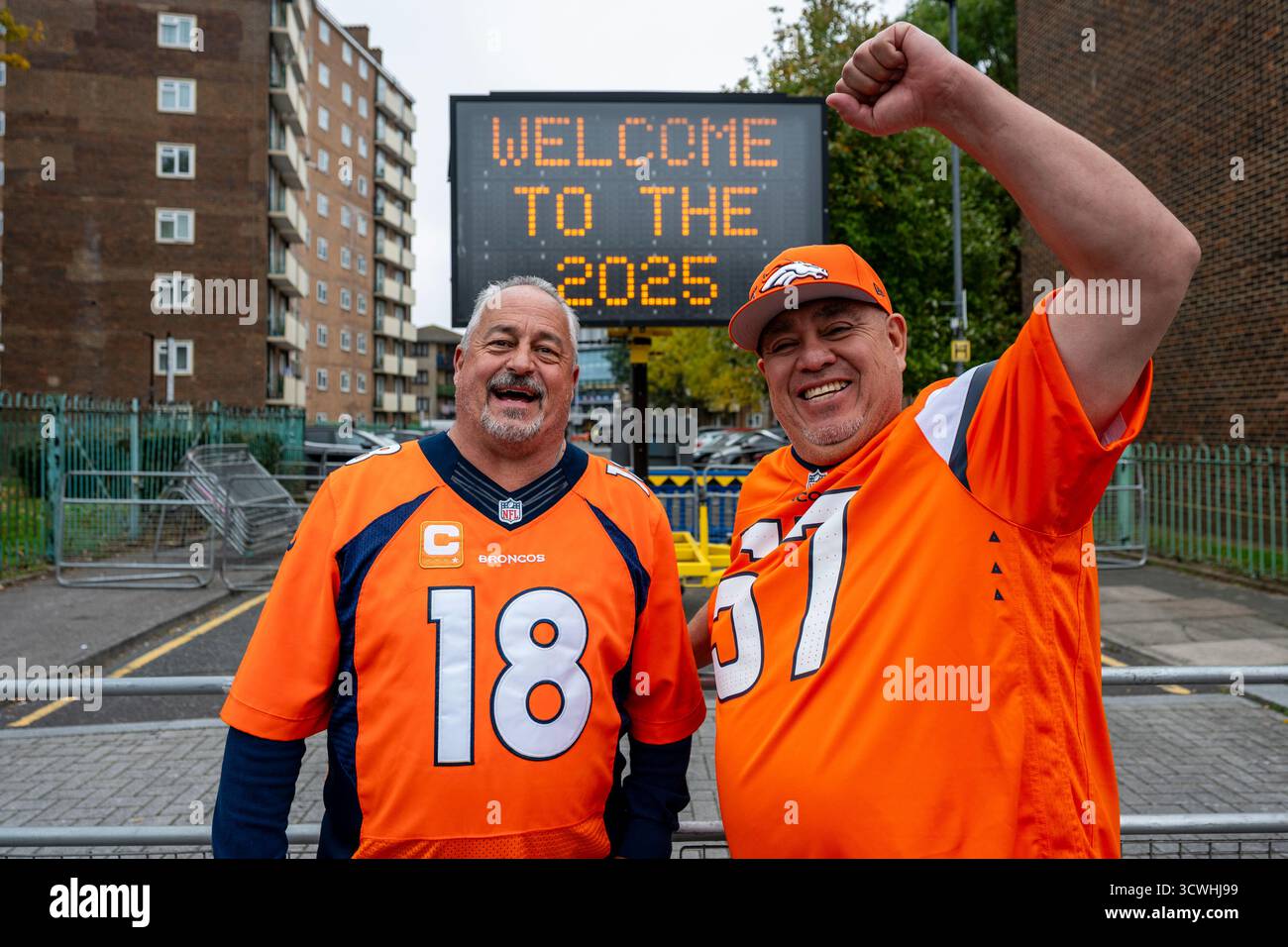 Denver broncos @ new york jets hi-res stock photography and images - Alamy