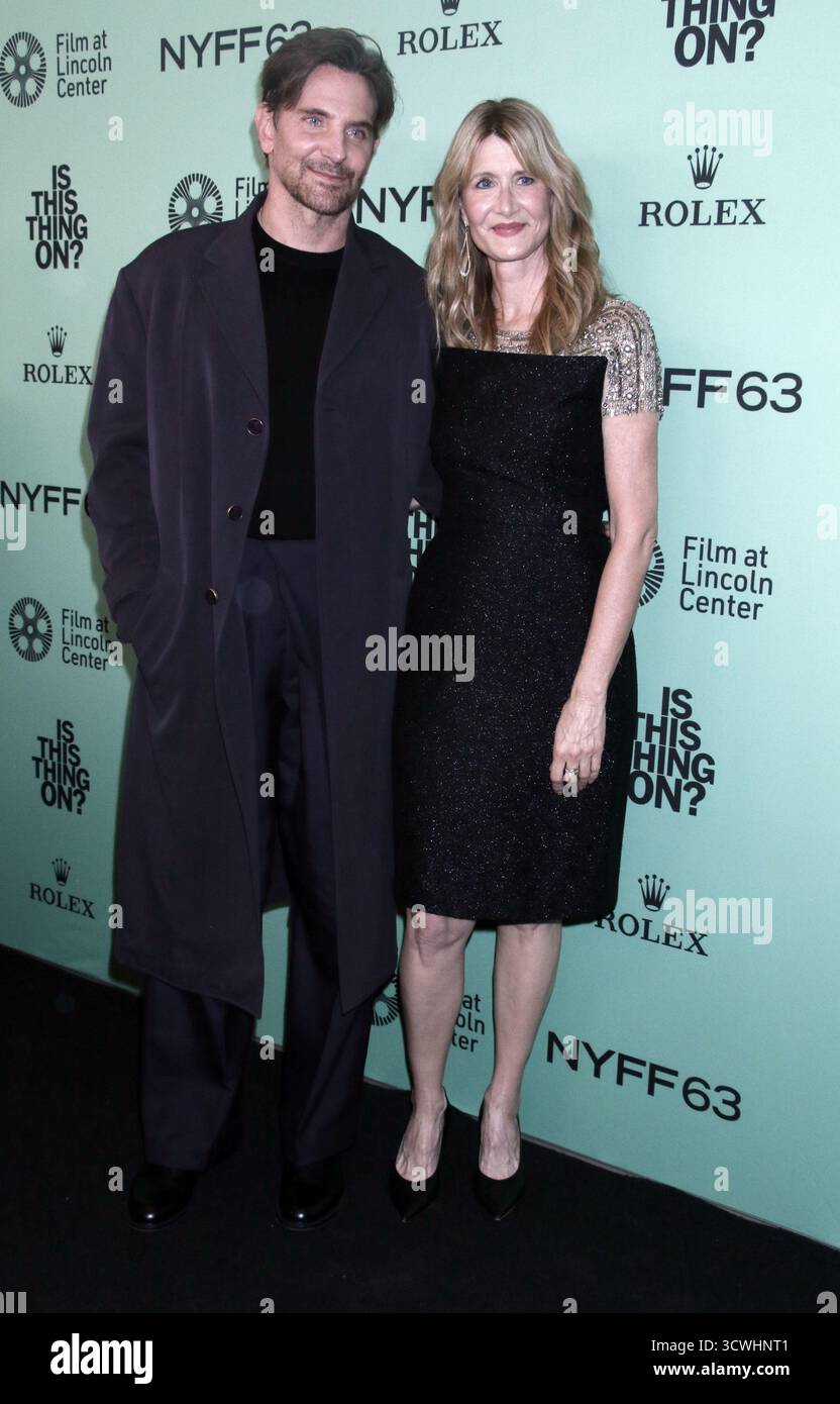 October 10, 2025 Bradley Cooper, Laura Dern, attend 63rd New York Film ...