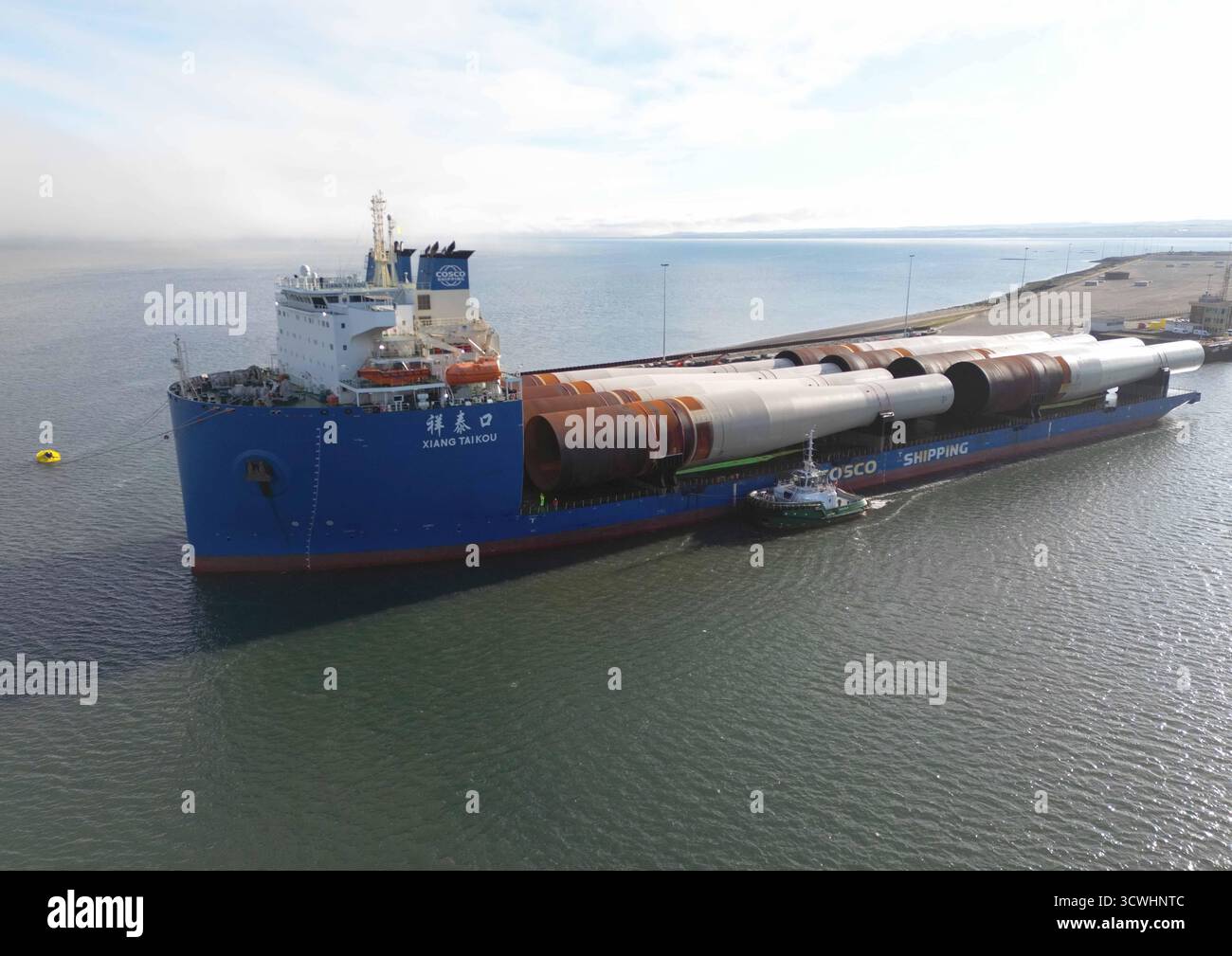 UK: Mv Xiang Tai Kou, Edinburgh, 12 October 2025 UK: Mv Xiang Tai Kou ...