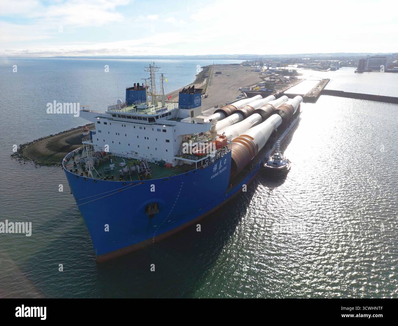 UK: Mv Xiang Tai Kou, Edinburgh, 12 October 2025 UK: Mv Xiang Tai Kou ...