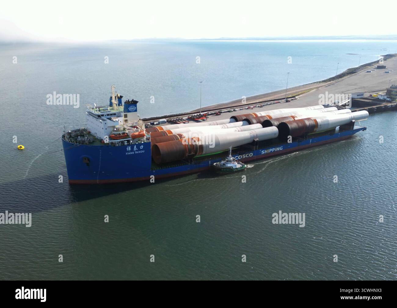 UK: Mv Xiang Tai Kou, Edinburgh, 12 October 2025 UK: Mv Xiang Tai Kou ...