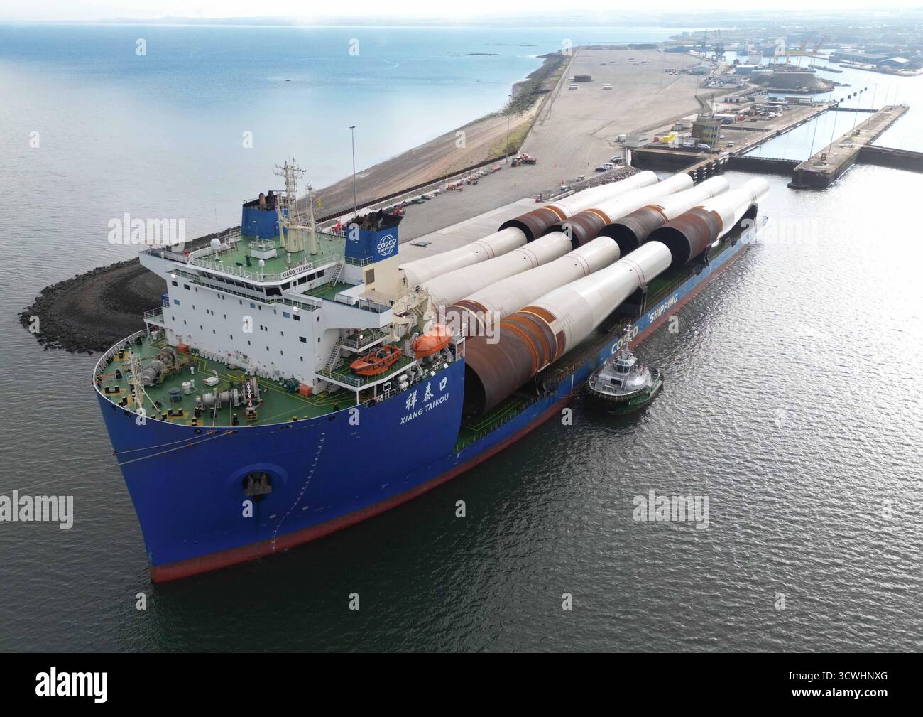 UK: Mv Xiang Tai Kou, Edinburgh, 12 October 2025 UK: Mv Xiang Tai Kou ...