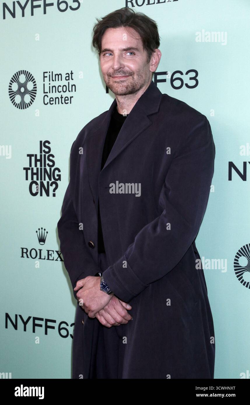 October 10, 2025 Bradley Cooper attend 63rd New York Film Festival ...