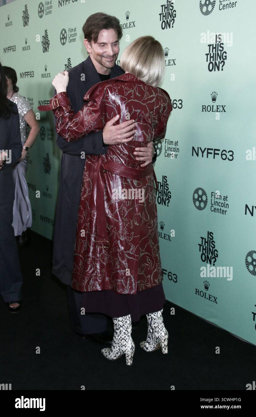 October 10, 2025 Bradley Cooper, Anna Wintour attend 63rd New York Film ...