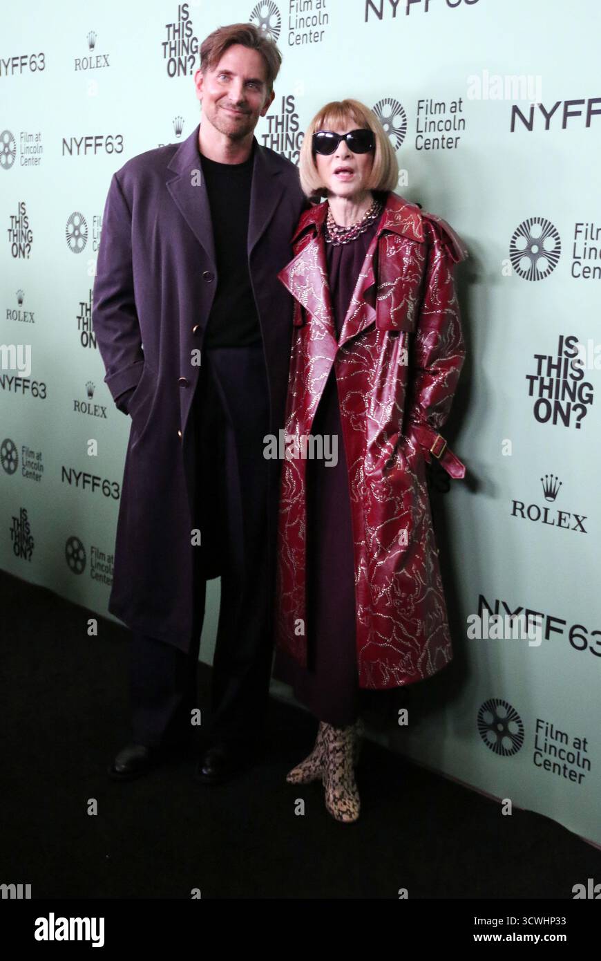October 10, 2025 Bradley Cooper, Anna Wintour attend 63rd New York Film ...