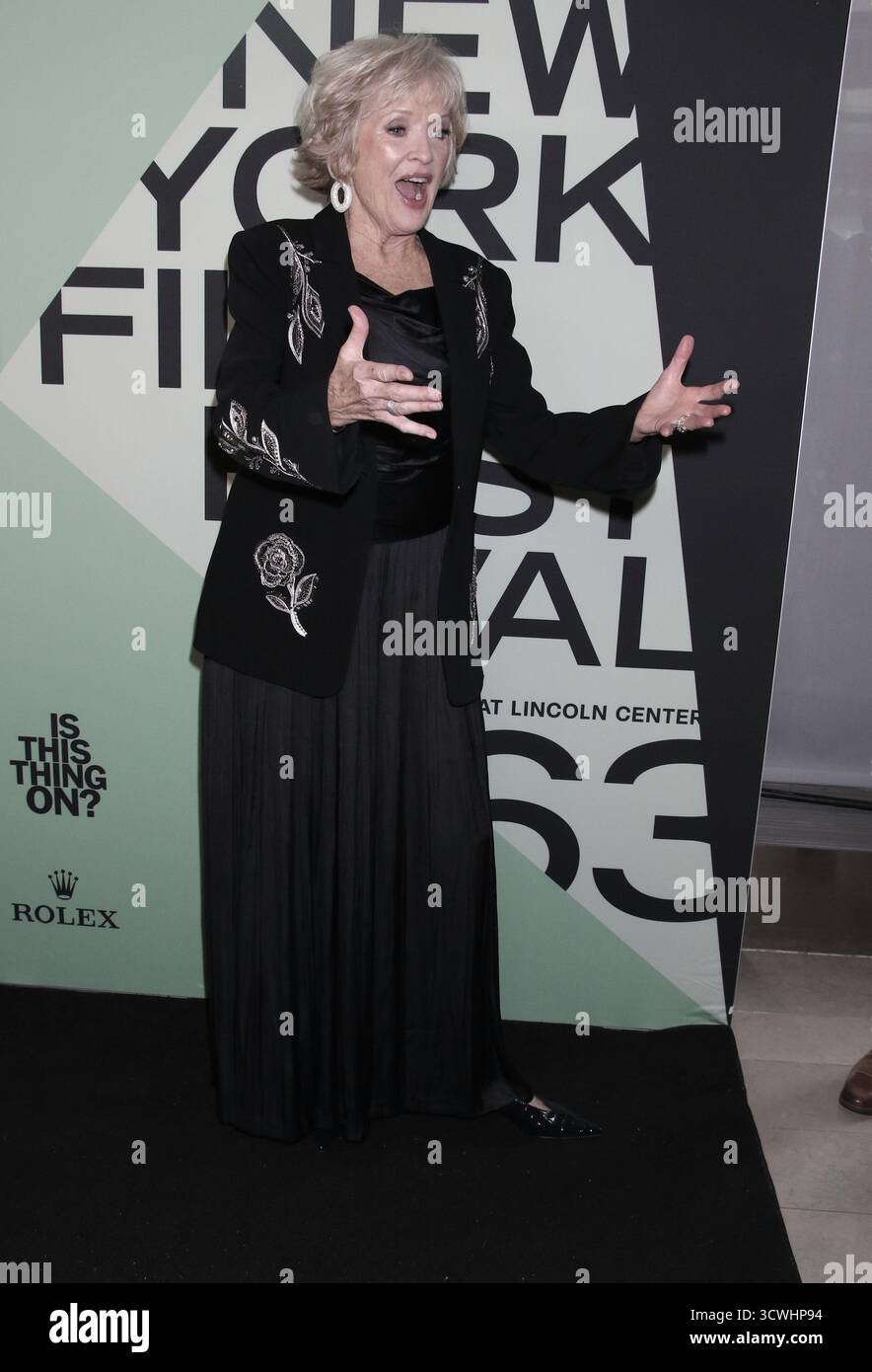 October 10, 2025 Christine Ebersole attend 63rd New York Film Festival ...