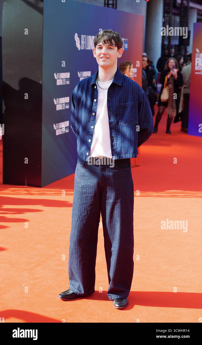 Ollie Briscombe attends the screening of The Choral at the Southbank ...