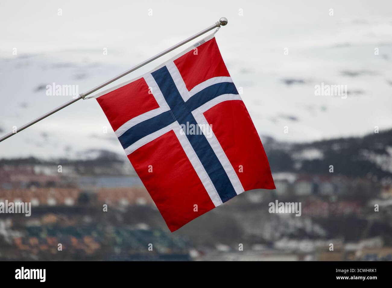 Scandinavian heritage flag hi-res stock photography and images - Alamy