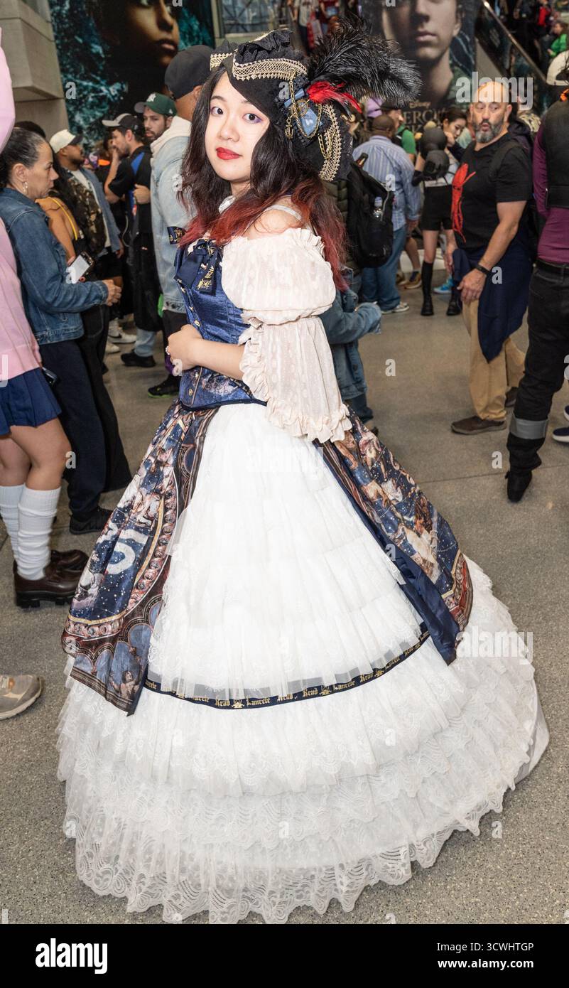 A cosplayer attends New York Comic Con 2025 at Jacob Javits Convention ...