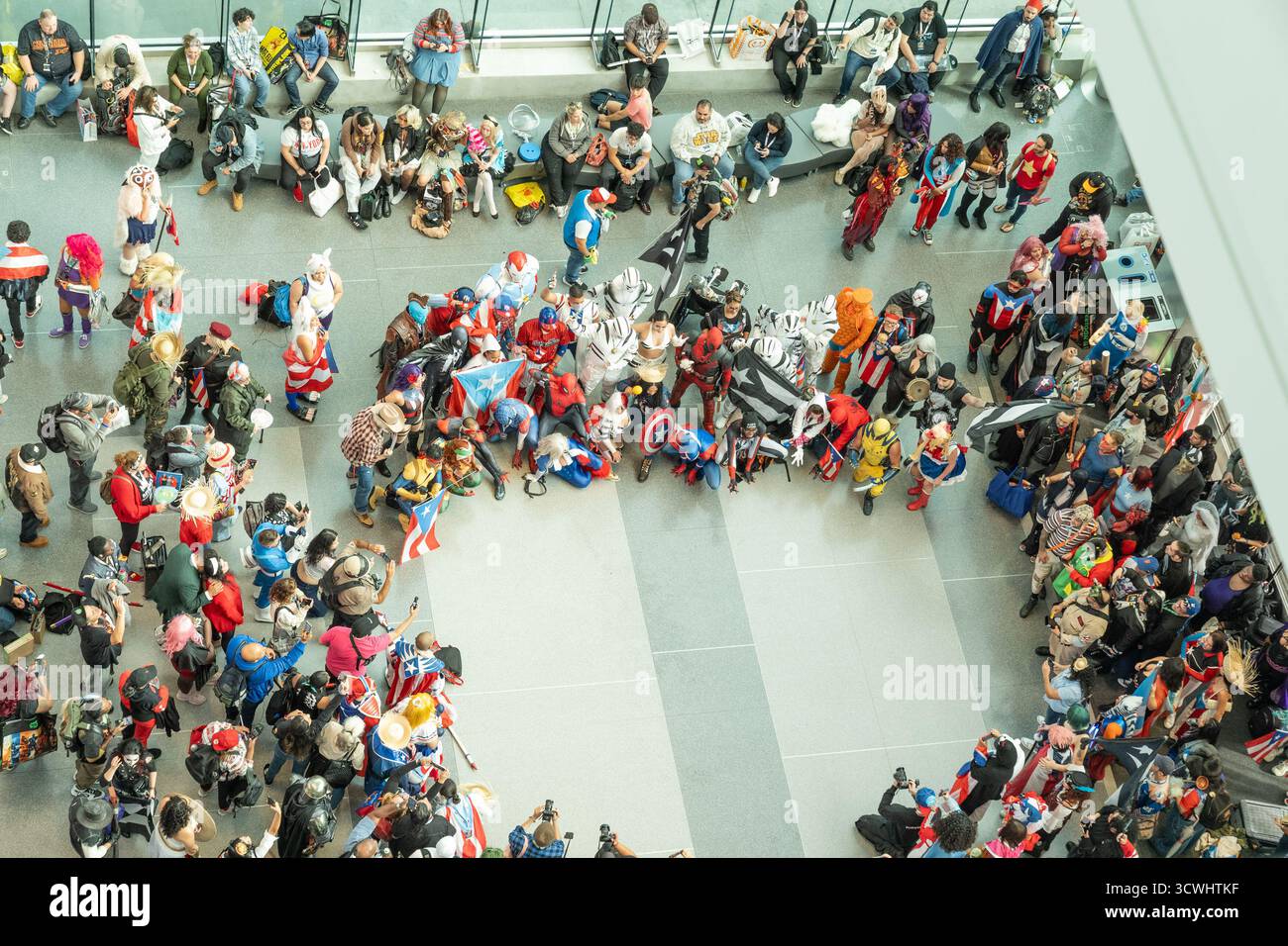 Atmosphere during New York Comic Con 2025 at Jacob Javits Convention ...