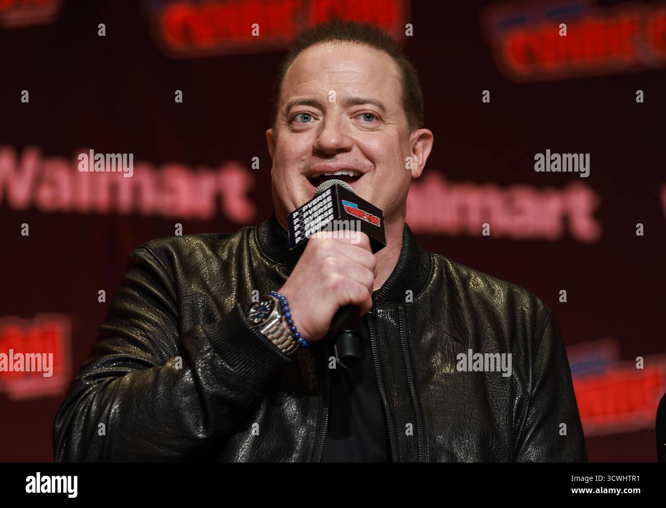 Brendan Fraser attends panel for Tubi's 'Breaking Bear' during New York ...