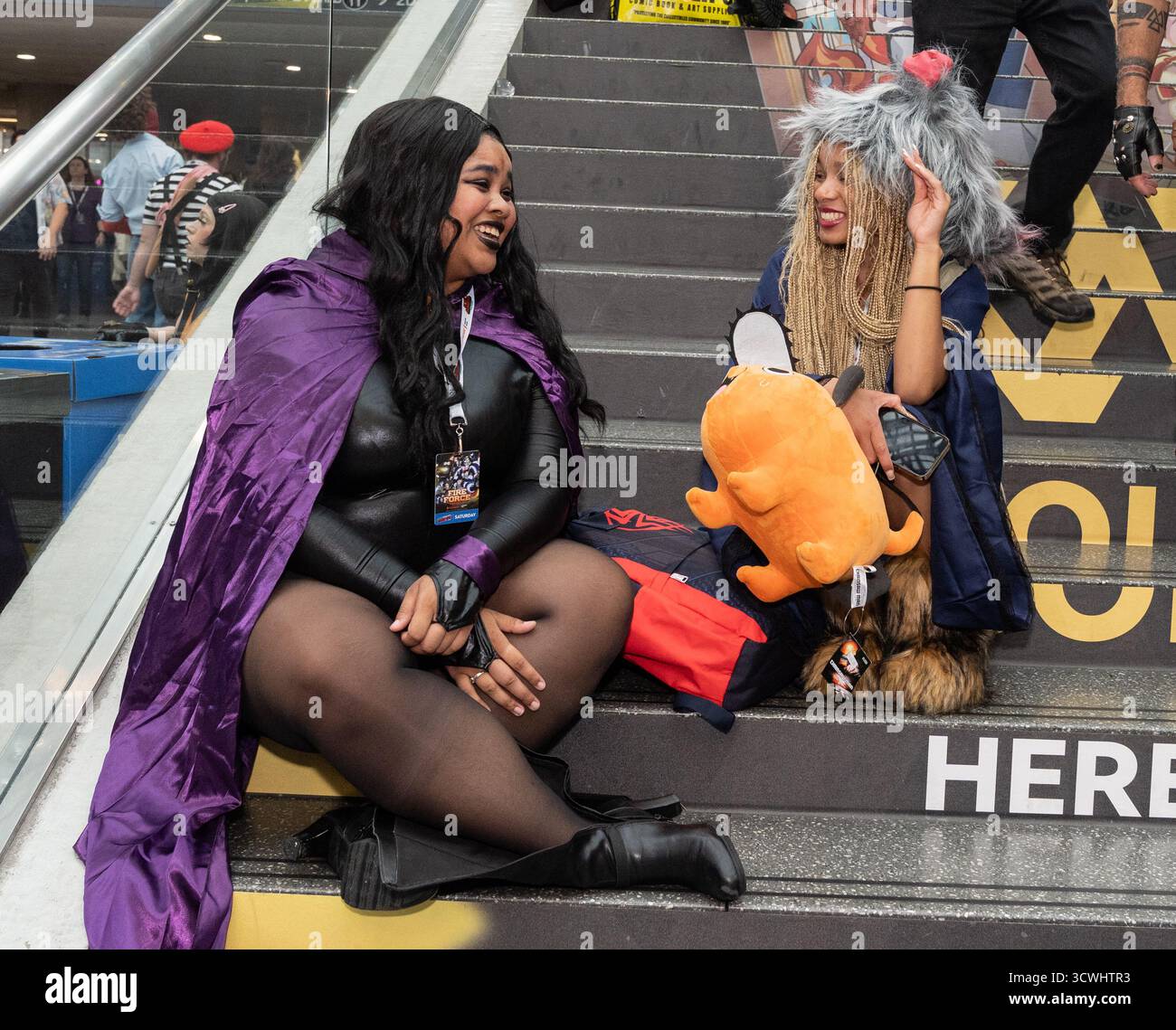 A cosplayer attends New York Comic Con 2025 at Jacob Javits Convention ...