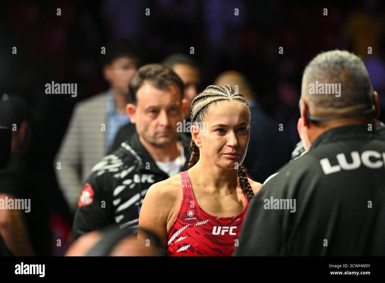 RIO DE JANEIRO, BRAZIL - OCTOBER 11: fights in a bout during the UFC ...