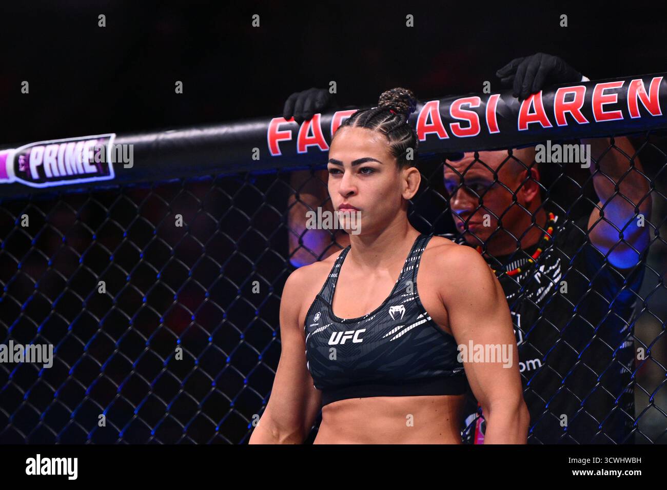 RIO DE JANEIRO, BRAZIL - OCTOBER 11: Bia Mesquita fights Irina ...