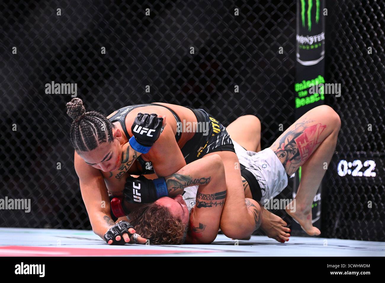 RIO DE JANEIRO, BRAZIL - OCTOBER 11: Bia Mesquita fights Irina ...
