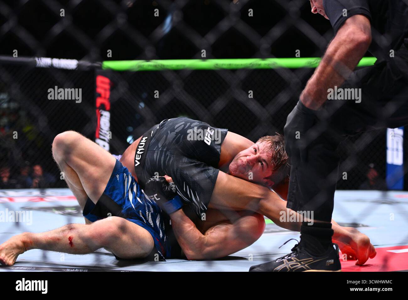 RIO DE JANEIRO, BRAZIL - OCTOBER 11: Jafel Filho fights Clayton ...