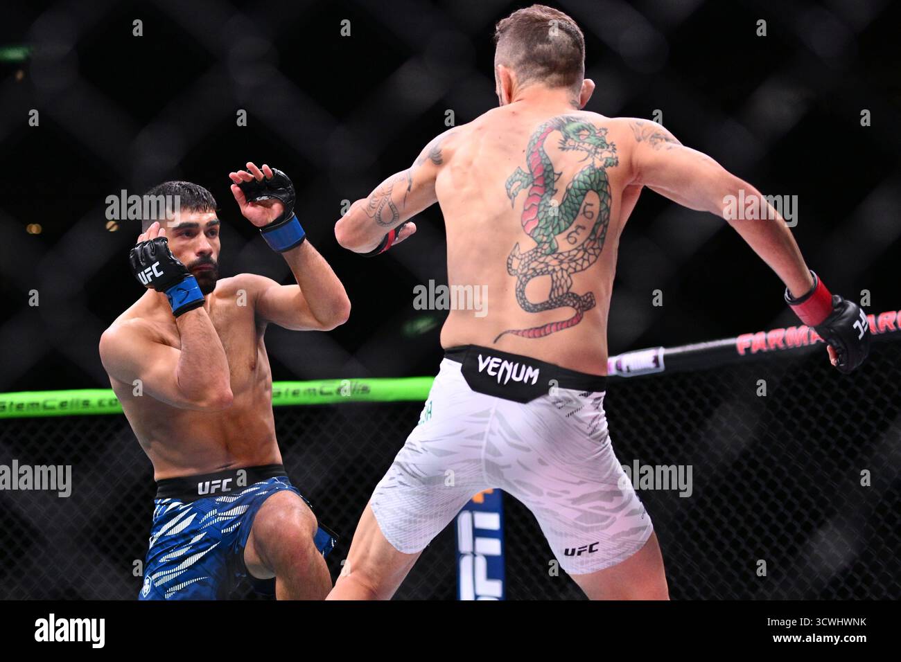 RIO DE JANEIRO, BRAZIL - OCTOBER 11: Lucas Almeida fights Michael ...