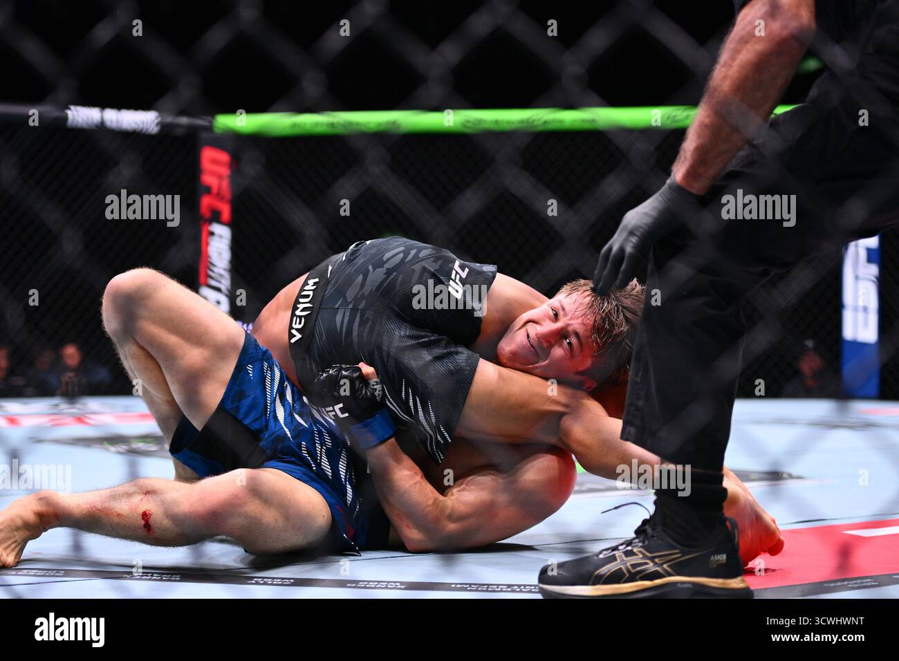 RIO DE JANEIRO, BRAZIL - OCTOBER 11: Jafel Filho fights Clayton ...
