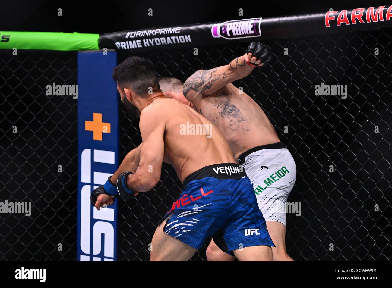 RIO DE JANEIRO, BRAZIL - OCTOBER 11: Lucas Almeida fights Michael ...