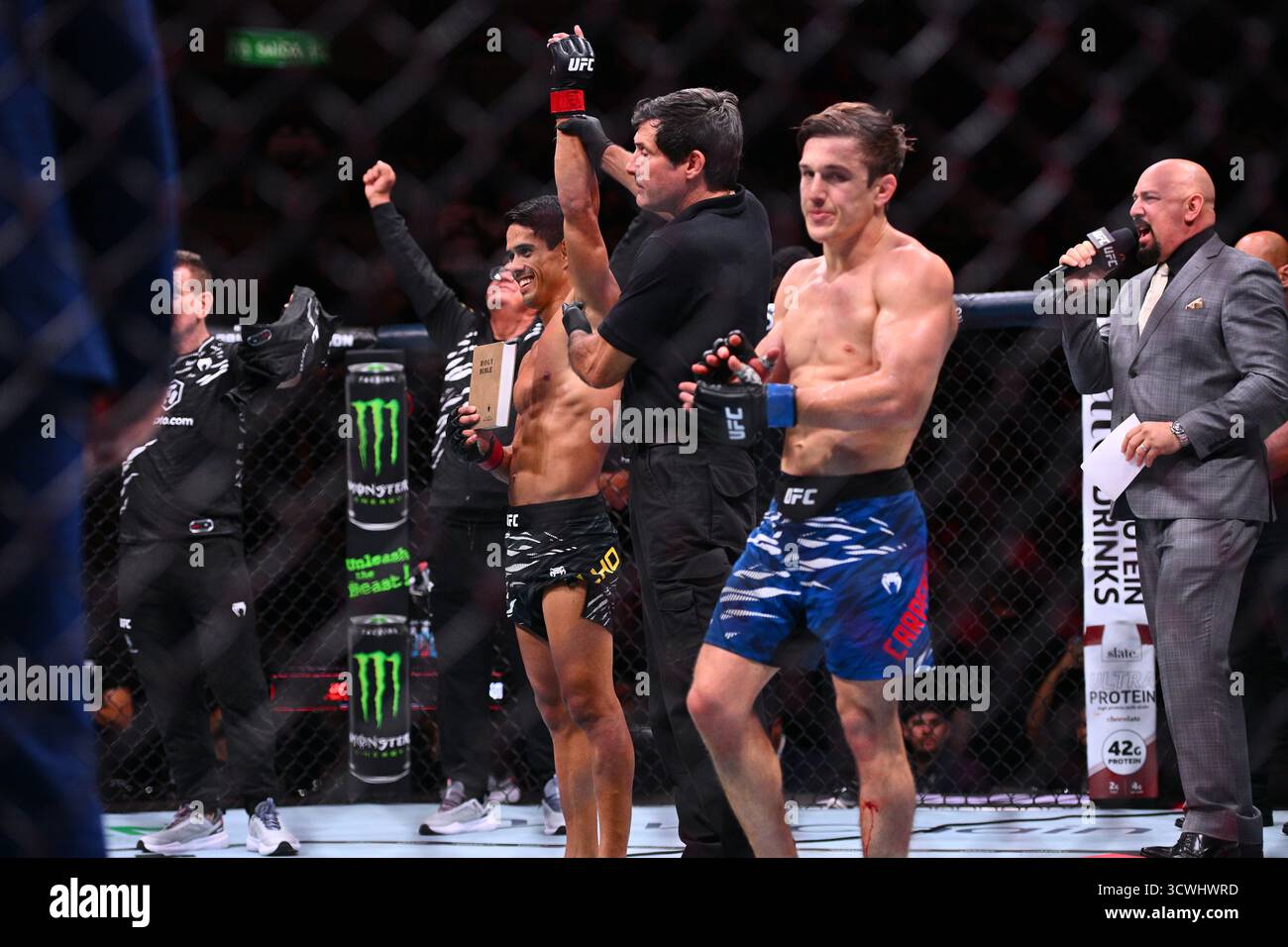 RIO DE JANEIRO, BRAZIL - OCTOBER 11: Jafel Filho fights Clayton ...