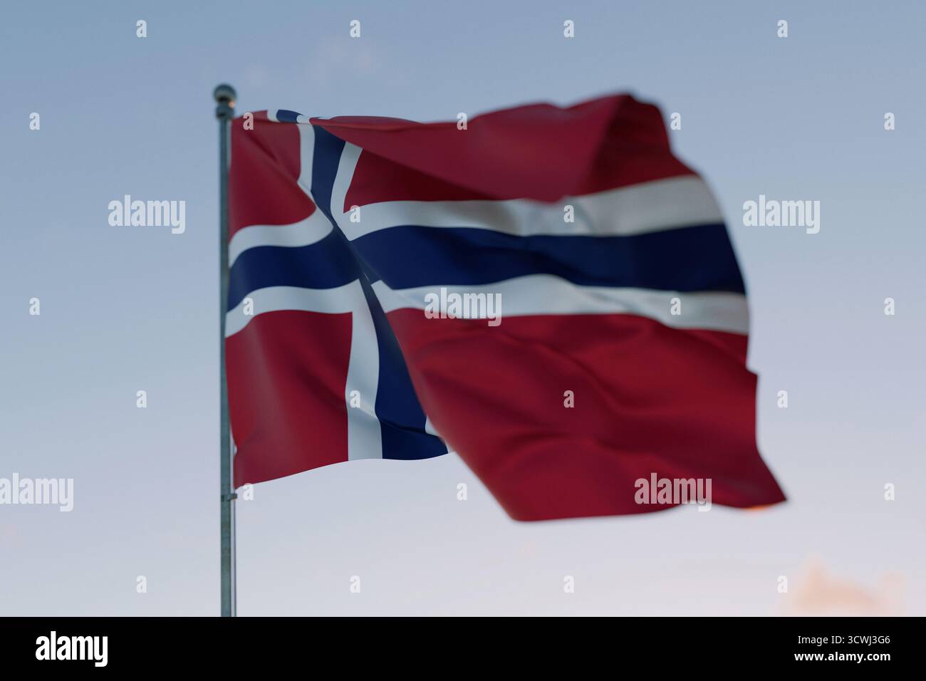 Norrland heritage flag hi-res stock photography and images - Alamy