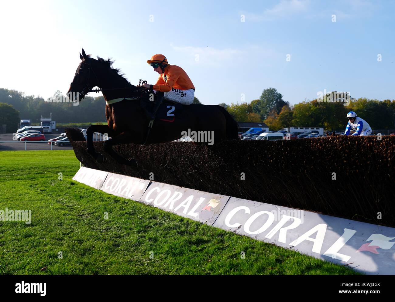 Saint Segal ridden by Ciaran Gethings on their way to winning the ...