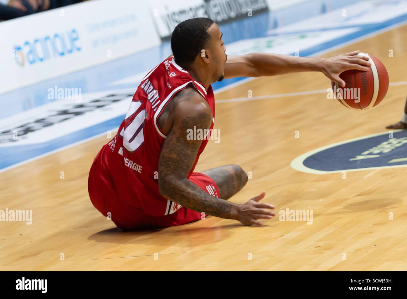 Troy Caupain (Reggio Emilia) during LBA Lega Basket A 2025/26 Regular ...
