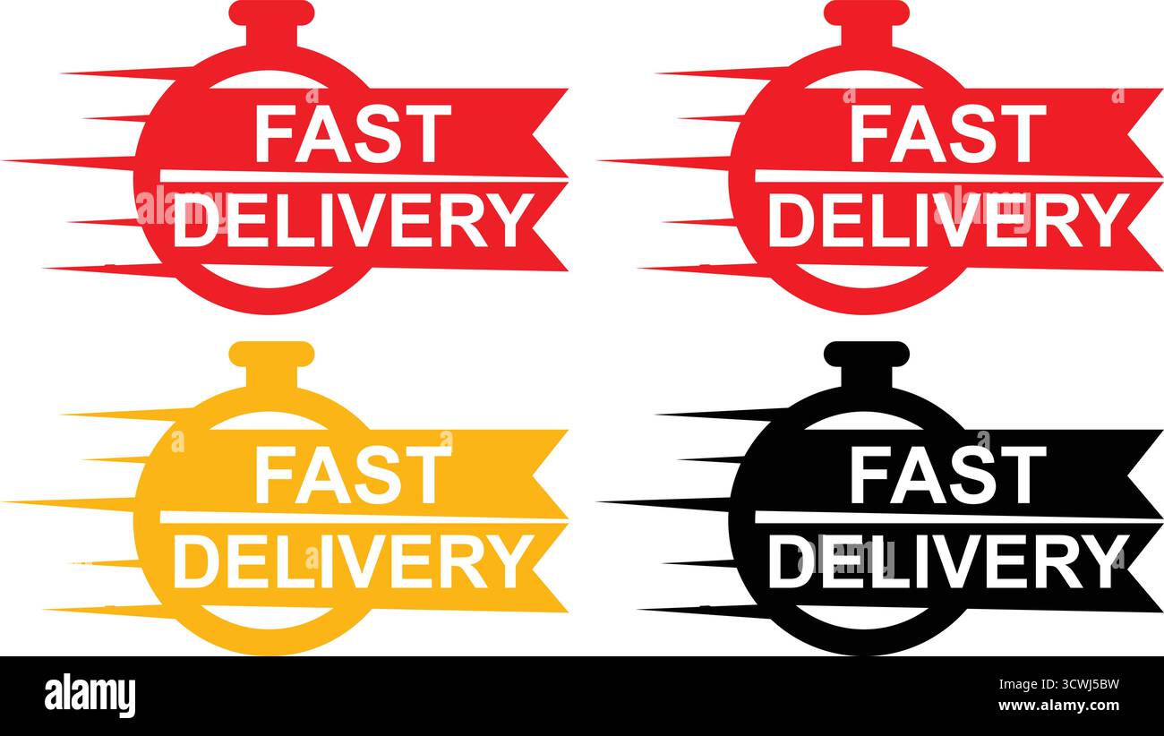 Quick service icons Stock Vector Images - Alamy