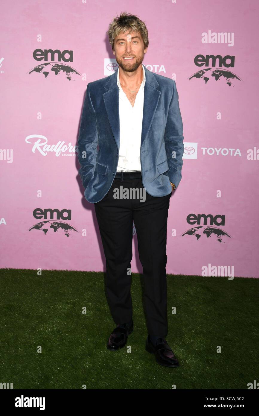 STUDIO CITY, CA - OCTOBER 11: Lance Bass at the 2025 Environmental ...
