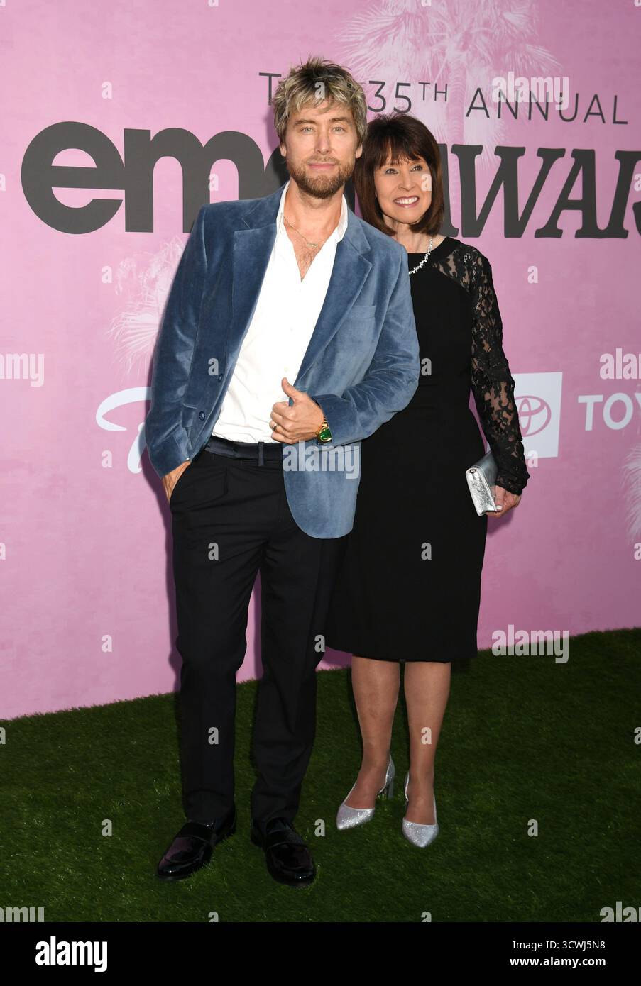 STUDIO CITY, CA - OCTOBER 11: Lance Bass and Diane Bass at the 2025 ...