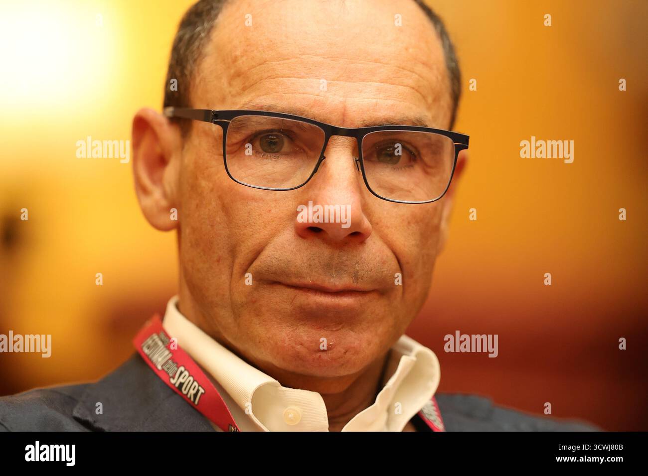 Il Festival dello Sport in Trento, Italy on October 12, 2025. Davide ...