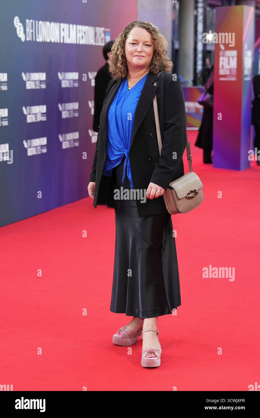 Emma Cunniffe poses for photographers upon arrival at the premiere of ...