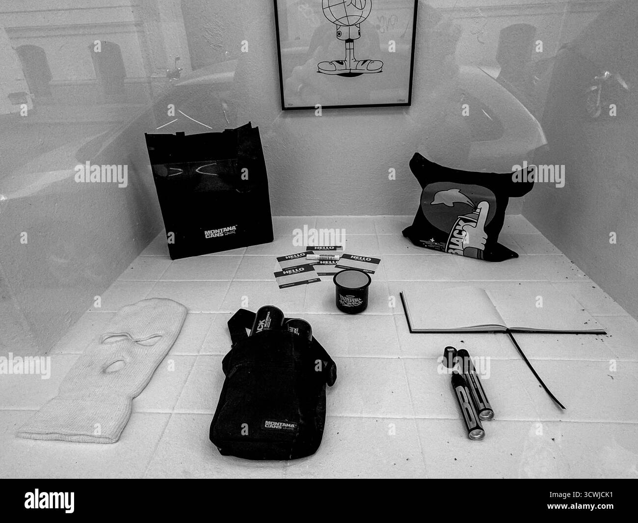 Art supplies shop in Black and White Stock Photos & Images - Alamy