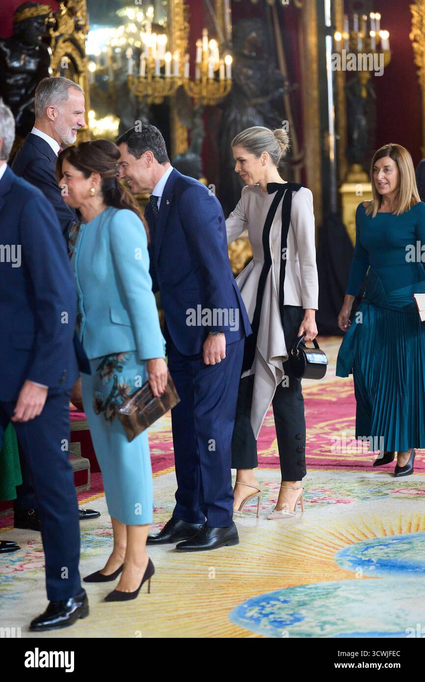 King Felipe VI of Spain, Queen Letizia of Spain, Crown Princess Leonor ...