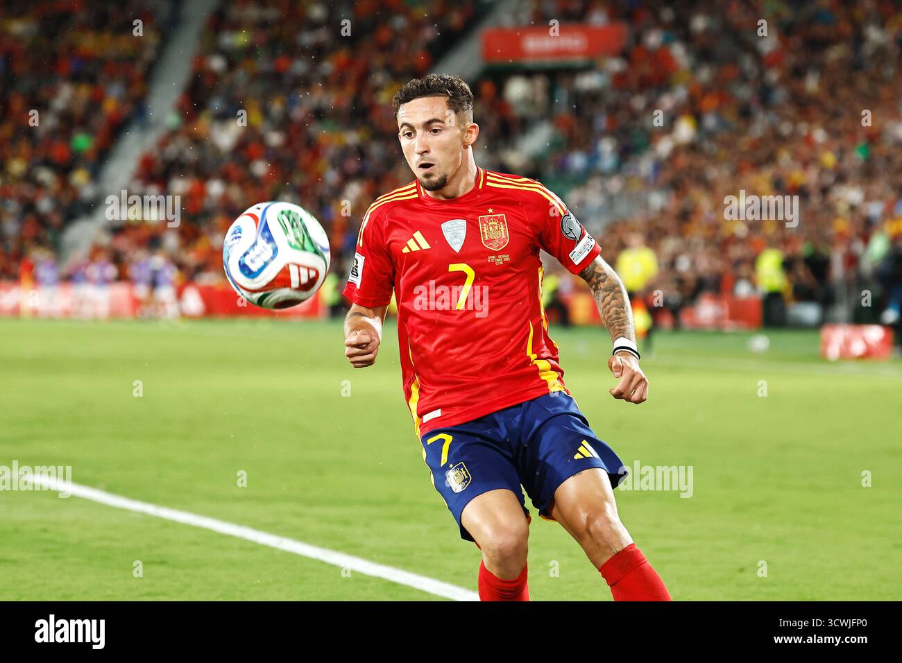 Elche, Spain. 11th Oct, 2025. Yeremy Pino (ESP) Football/Soccer : The ...