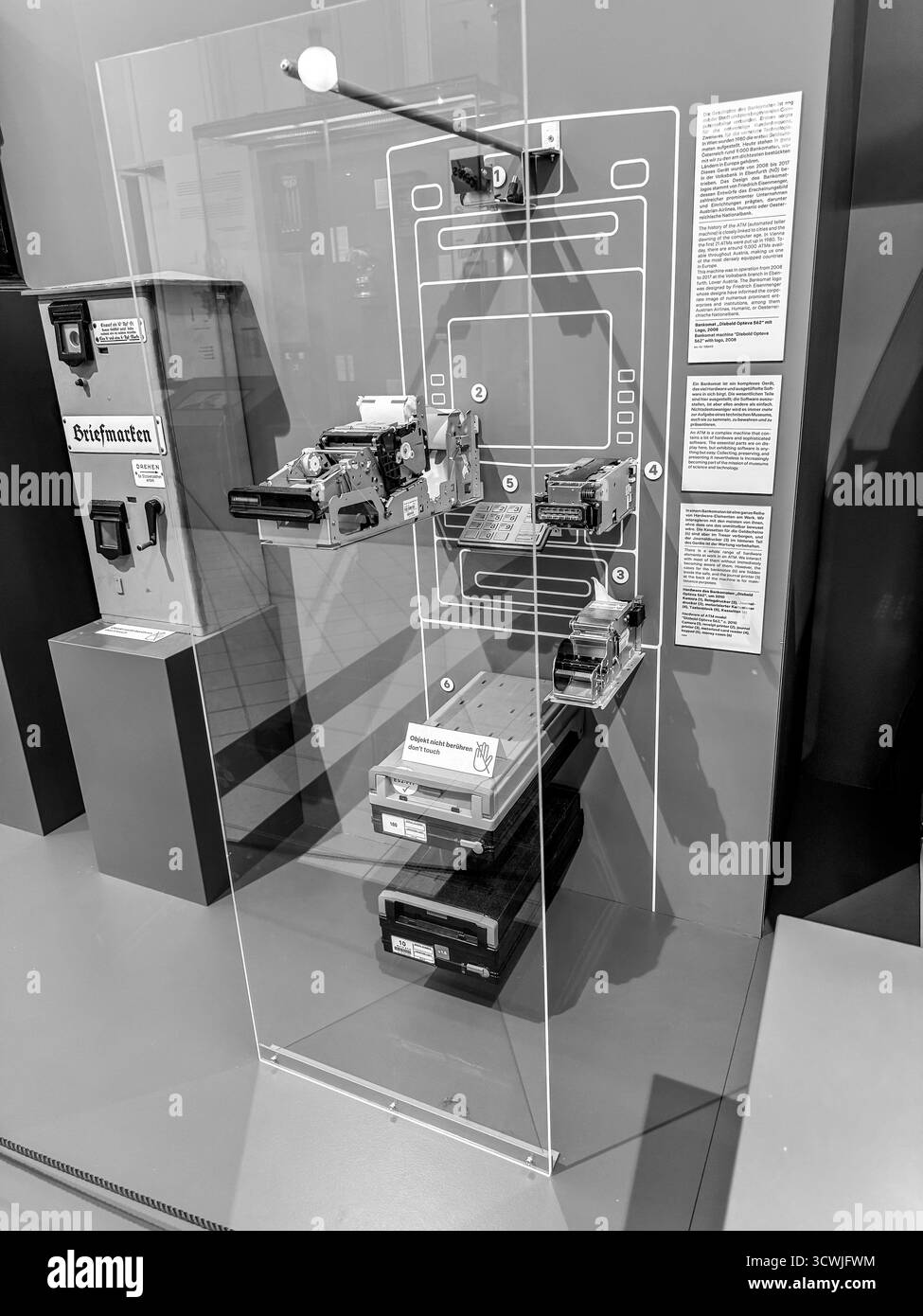 Engineering exhibits Black and White Stock Photos & Images - Alamy